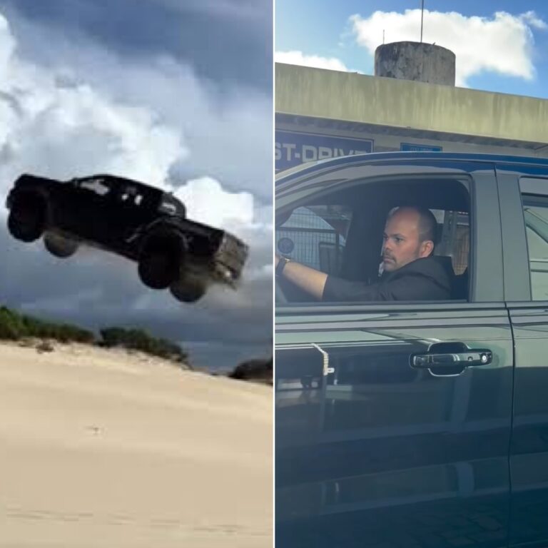 Motorista que ‘voou’ com caminhonete Raptor em Canoa Quebrada-CE vira ...